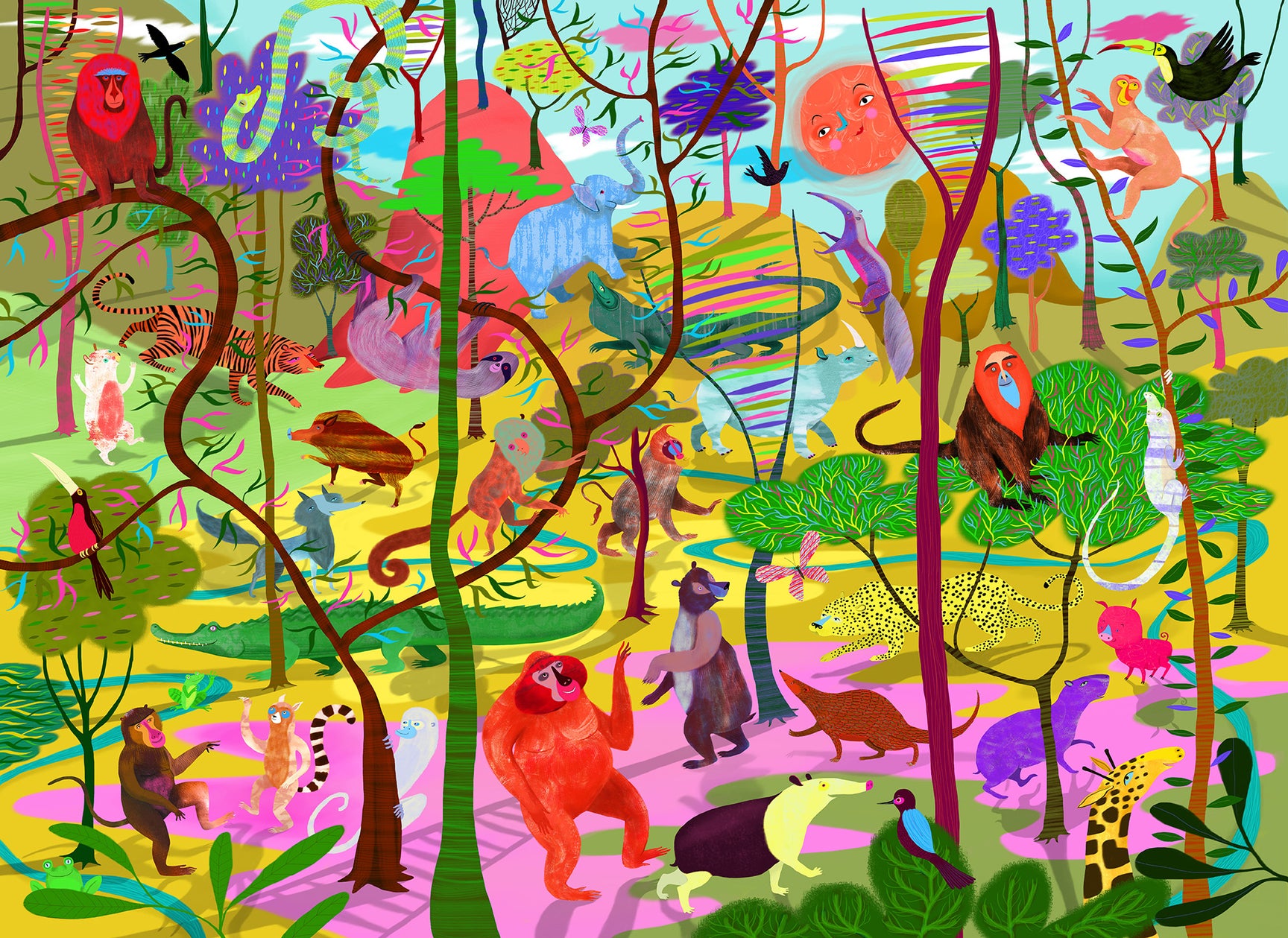 Anne Wilson illustrated cards, prints and gifts.