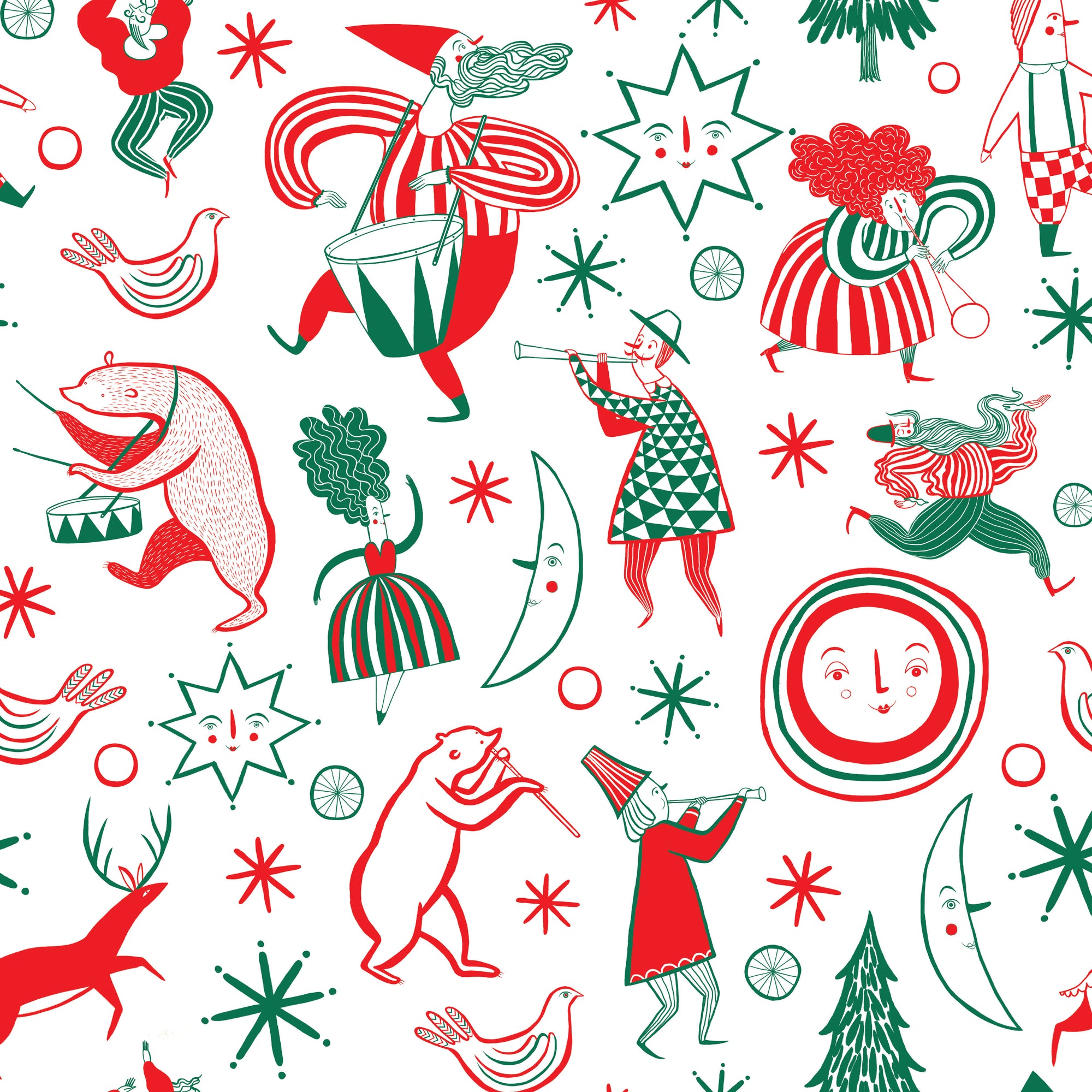 Anne Wilson illustrated cards, prints and gifts.